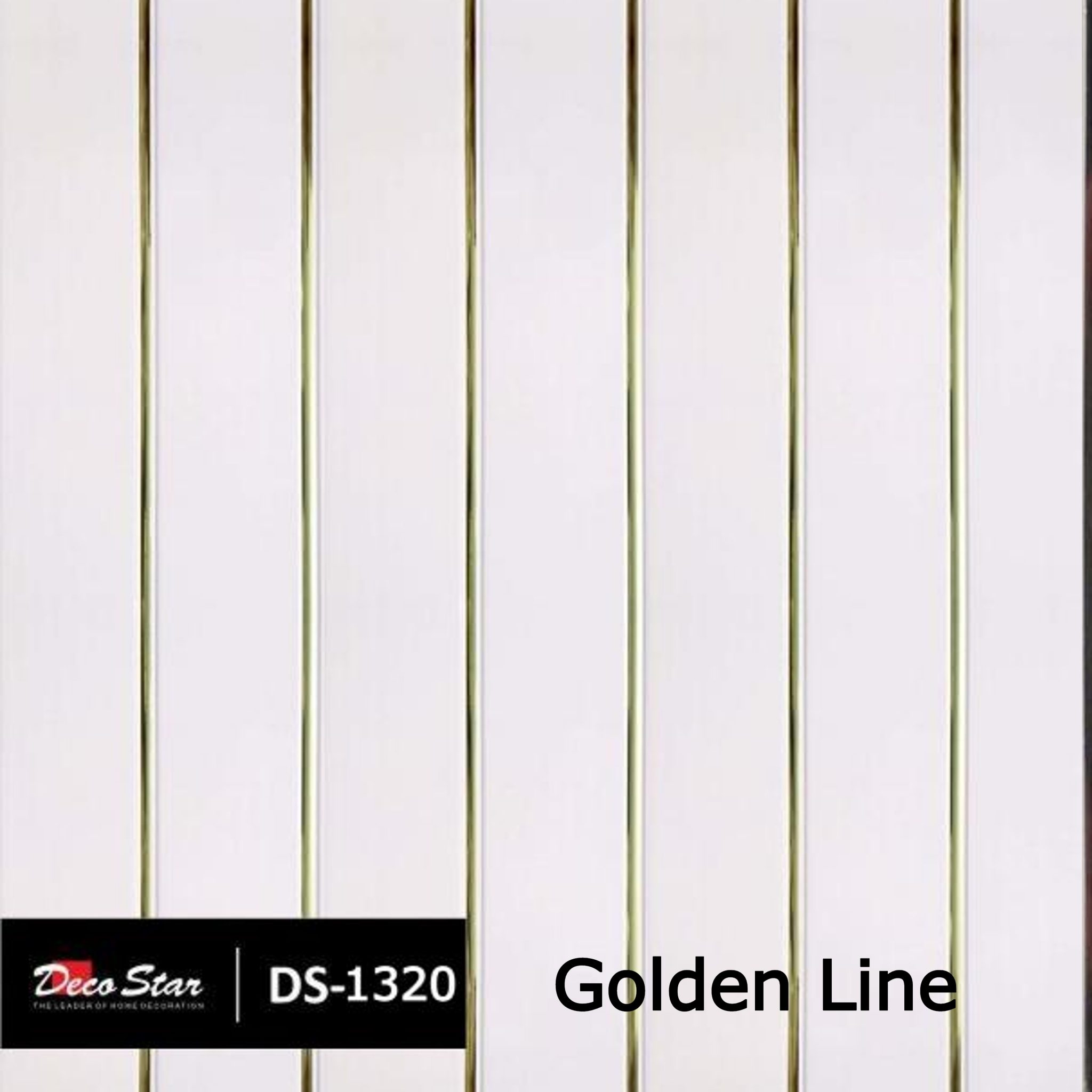 Deco Star PVC Ceiling Panels - DS 1320-Golden Line - Deco Star PVC Panels